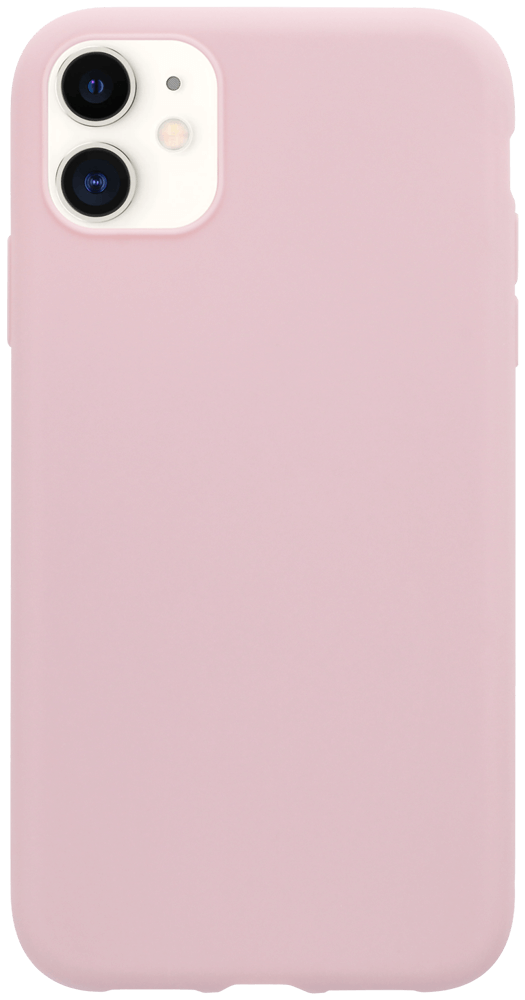 CoolCase - Apple iPhone 11 szilikon tok kameravédővel matt sötétzöld