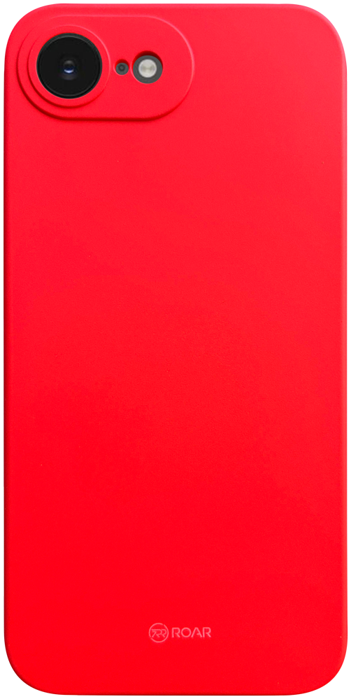 CoolCase - Apple iPhone 16e (SE 2025) szilikon tok gyári ROAR kameravédővel mentazöld