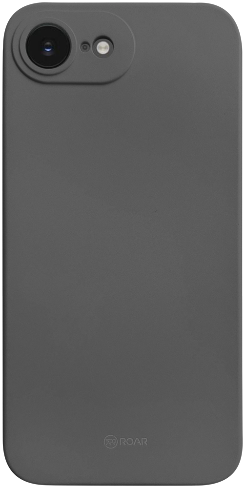 CoolCase - Apple iPhone 16e (SE 2025) szilikon tok gyári ROAR kameravédővel szürke