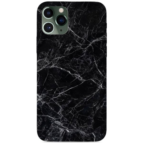 CoolCase - Fekete márvány