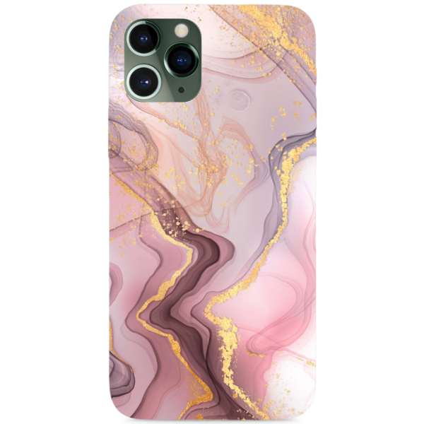 CoolCase - Rózsaszín márvány