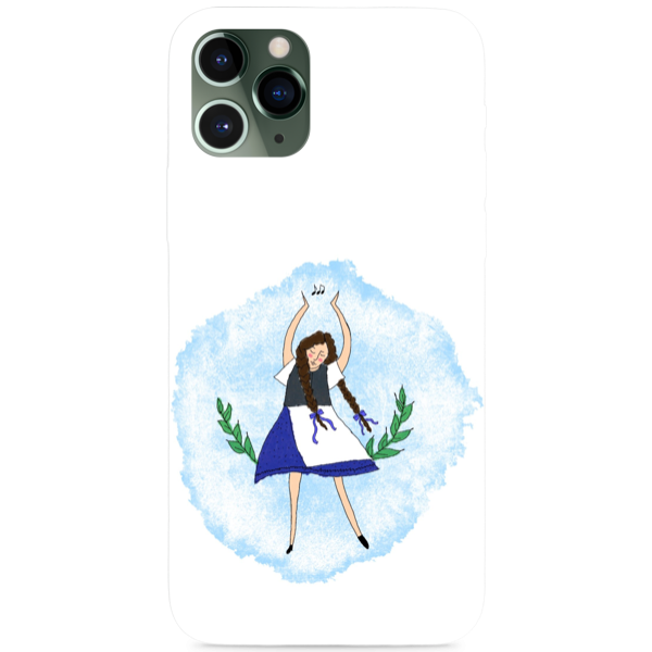 CoolCase - Barna néptáncos lány